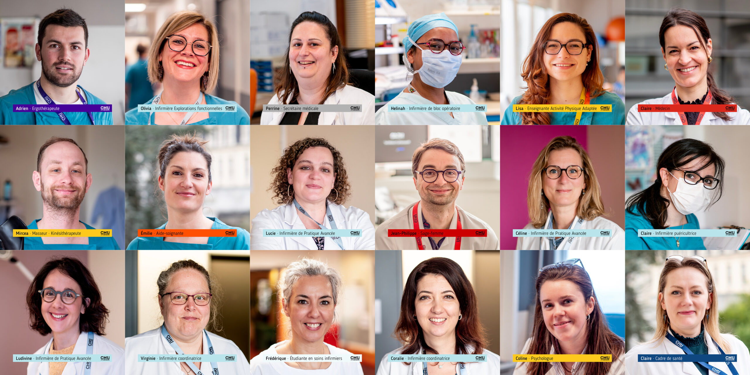 Week of care and support professions at CHU Caen Normandie